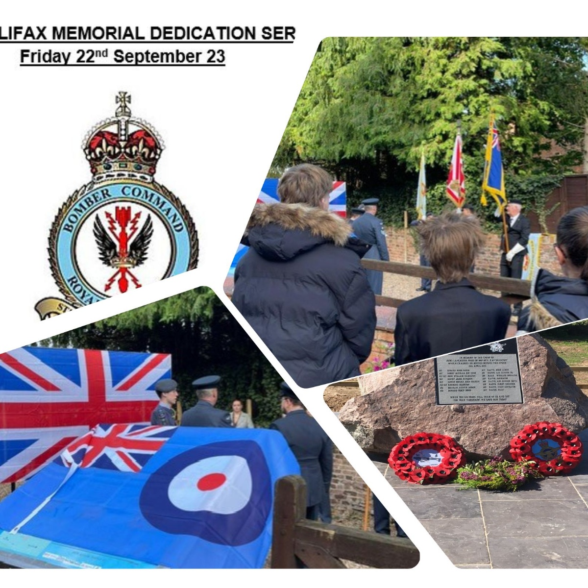 South Axholme Academy - War Memorial Dedication Ceremony 22 September 2023
